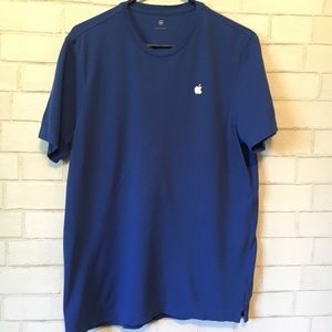 Apple | Shirts | Apple Employee Blue Tshirt Size Medium | Poshmark